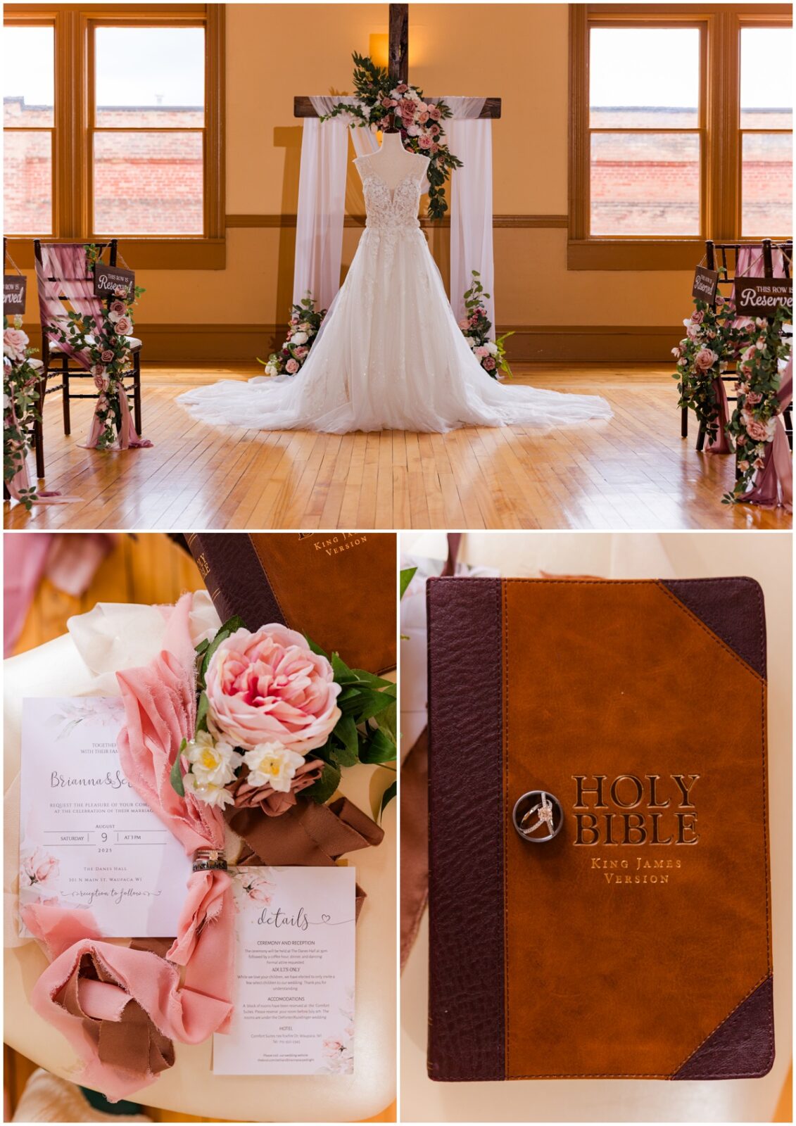 Bri and Seth - Wedding - The Danes Hall - racheljensenphotography.com